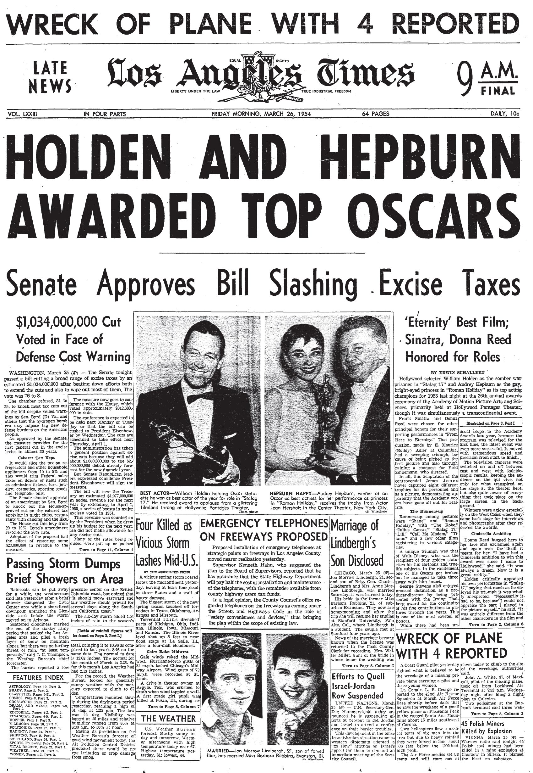 front page – Once upon a screen…