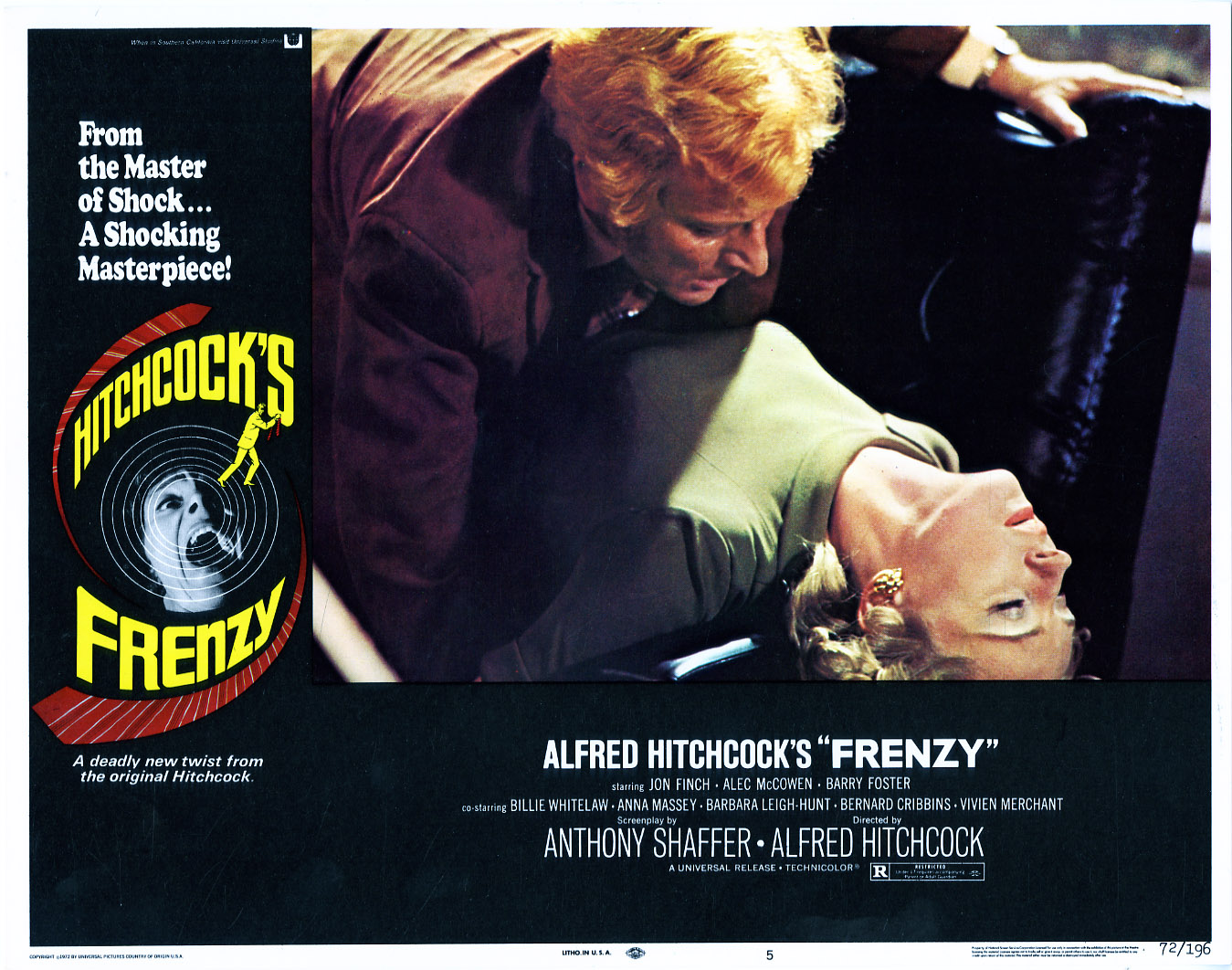 Hitchcock returns to London in a FRENZY (1972) – Once upon a screen…