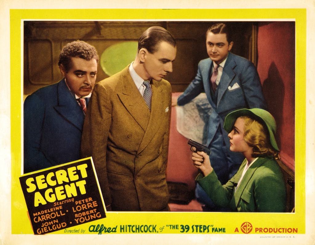 Madeleine Carroll set the standard in Hitchcock’s SECRET AGENT (1936 ...