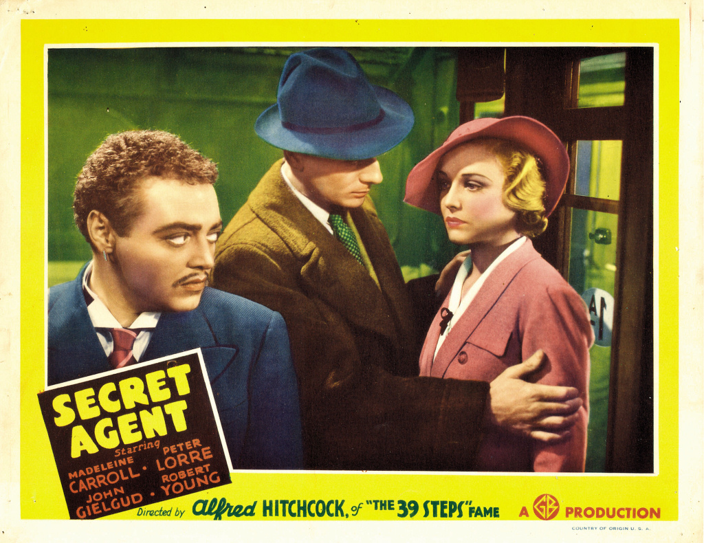 Madeleine Carroll set the standard in Hitchcock’s SECRET AGENT (1936 ...