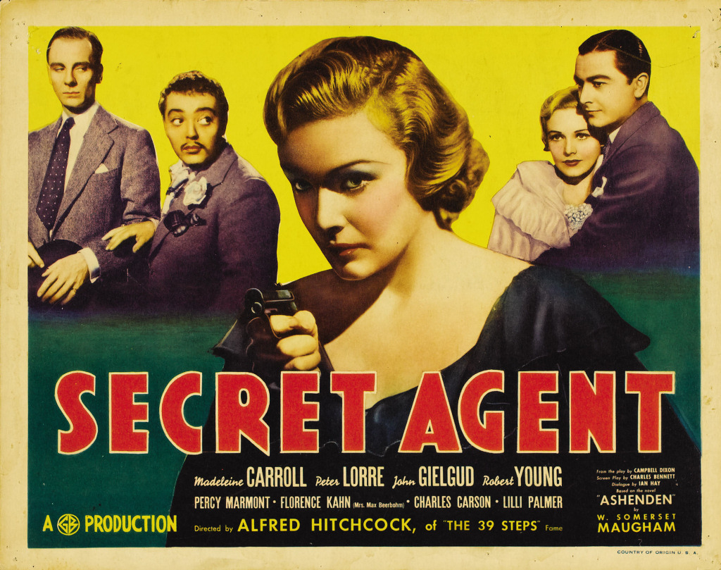 Madeleine Carroll set the standard in Hitchcock’s SECRET AGENT (1936 ...