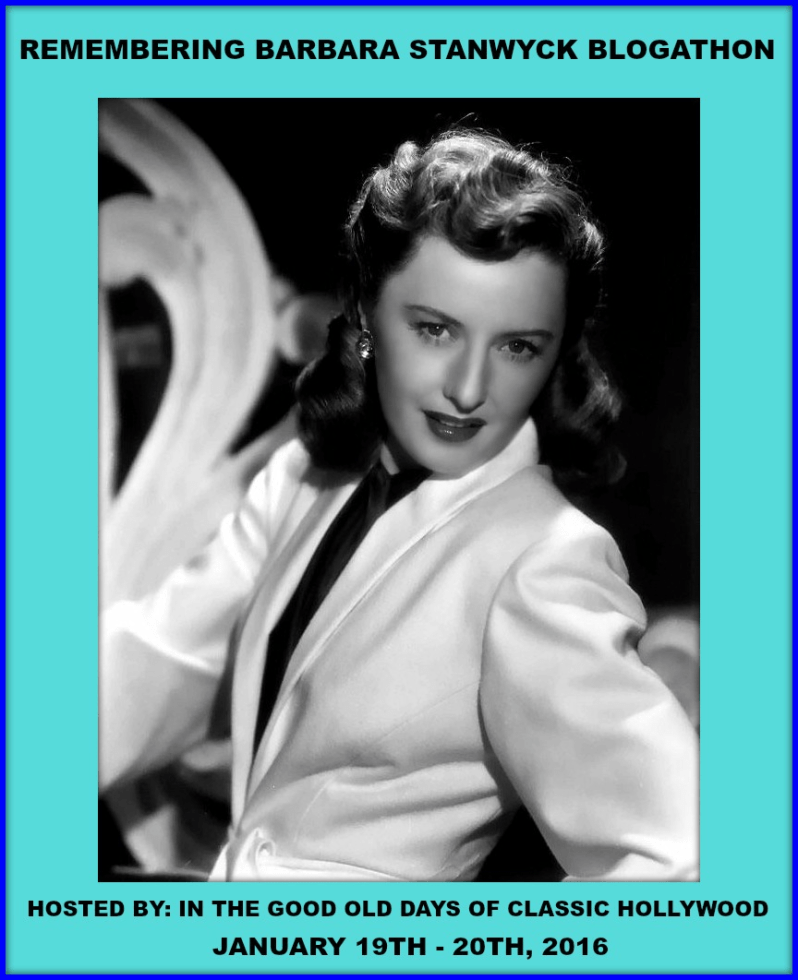 The TITANIC Stanwyck (1953) – Once upon a screen…