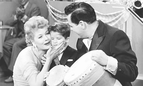 Little Ricky played the drums! – Once upon a screen…